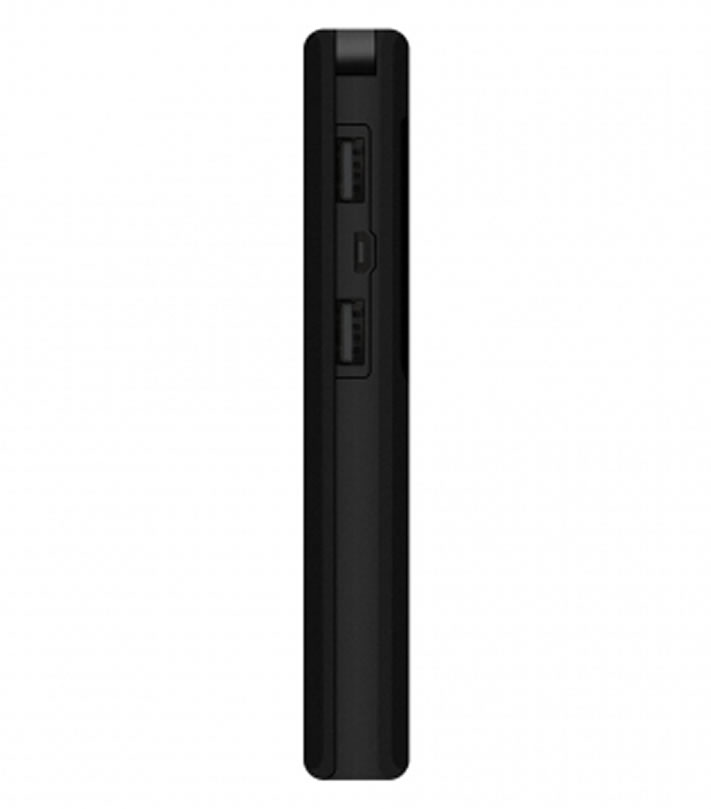 EC016 12000mAh Power Bank with LCD Display - Eclipse